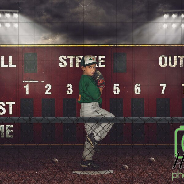 Baseball Scoreboard - Etsy