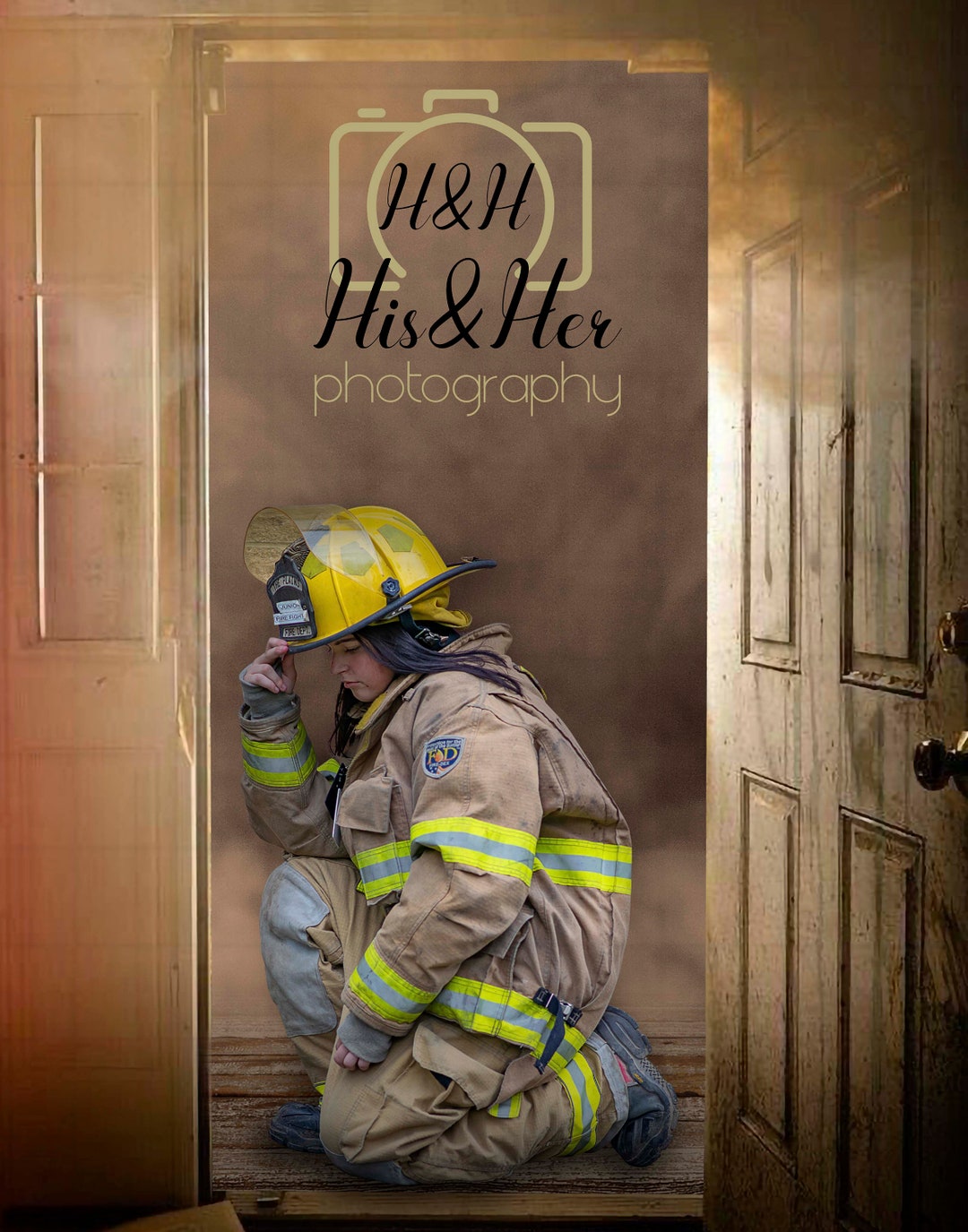 Fireman, Prayer, Digital Backdrop, Digital Background, Digital ...