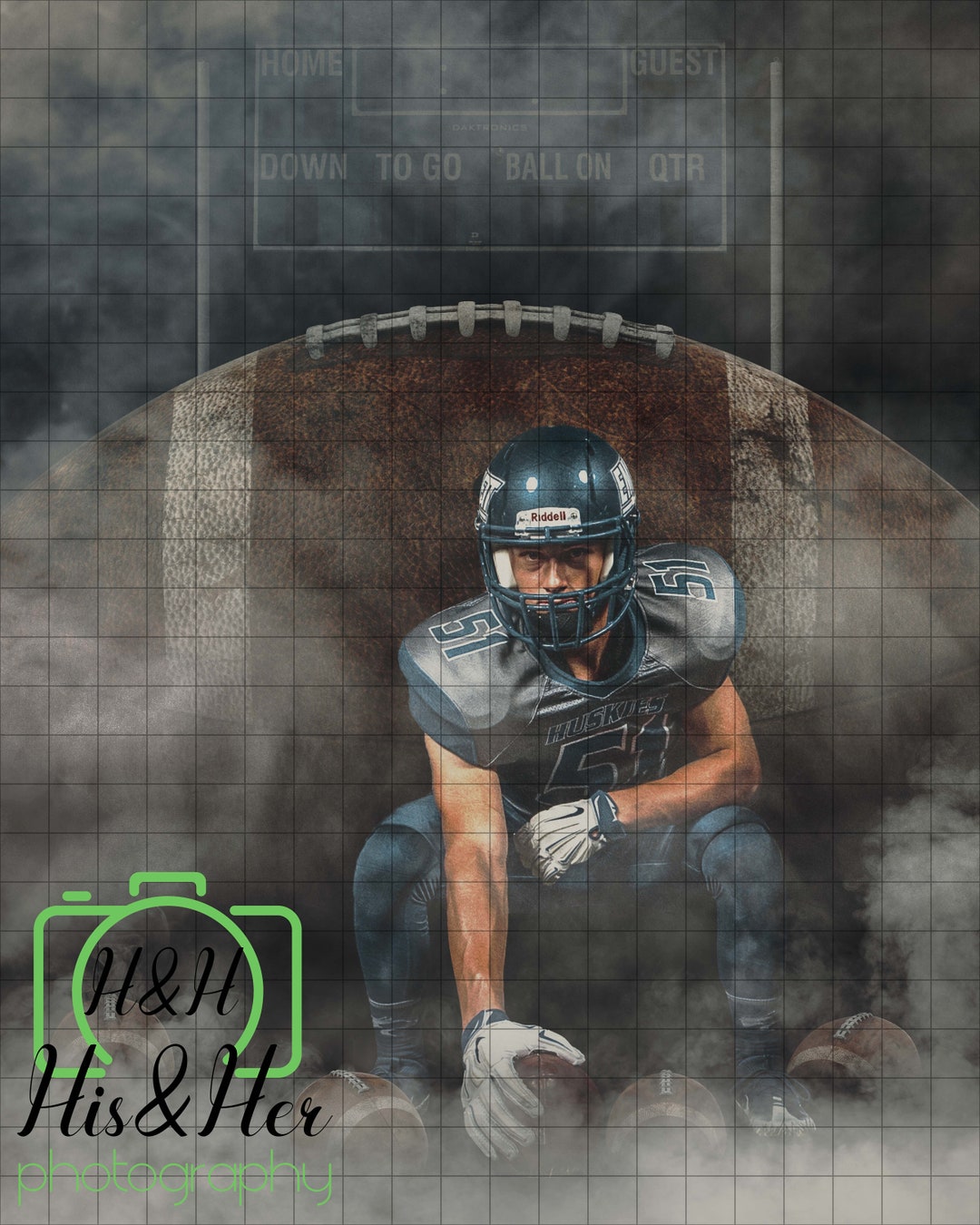 Sport Football Smoke, Digital Background, Digital Backdrop, Digital ...