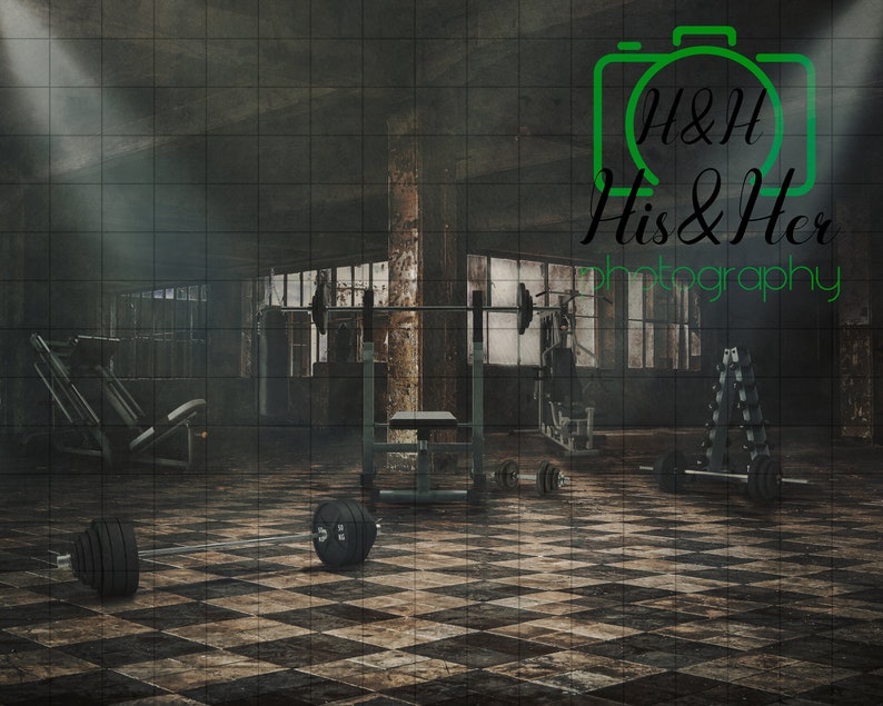 Gym Fitness Digital Background Digital Backdrop Digital | Etsy