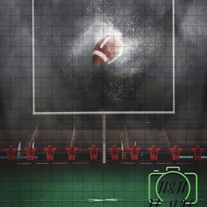 Football Explosion, Digital Background, Digital Backdrop, Digital ...