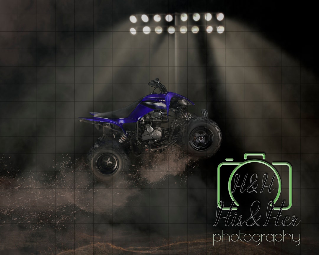 ATV Racing, Motocross, Digital Background, Digital Backdrop, Digital ...