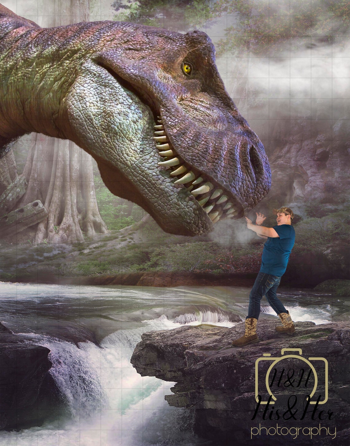 T Rex Digital Background Digital Backdrop Digital Composite | Etsy