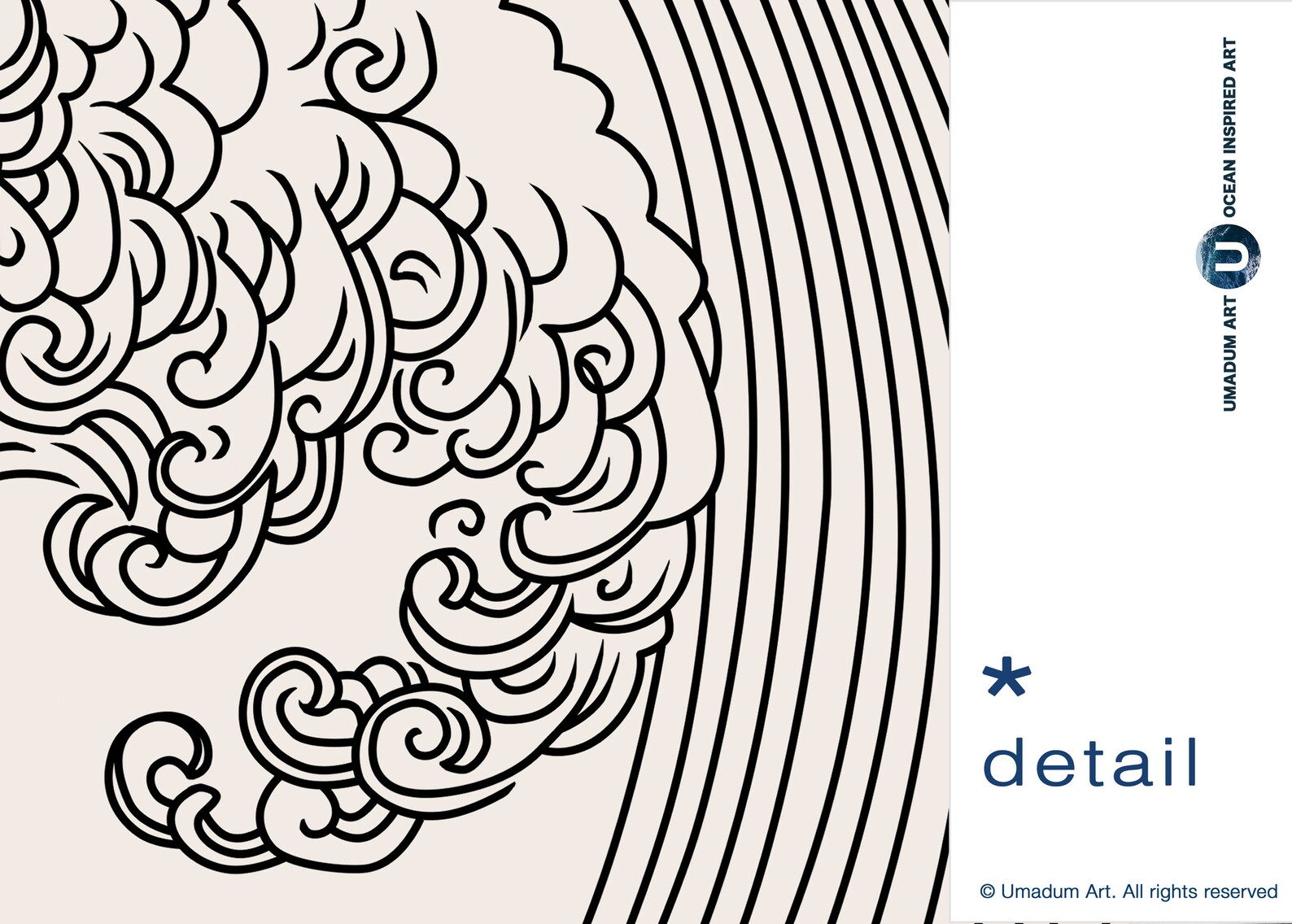 Abstract Wave Print Minimalist Wall Art Continuous Line Art - Etsy