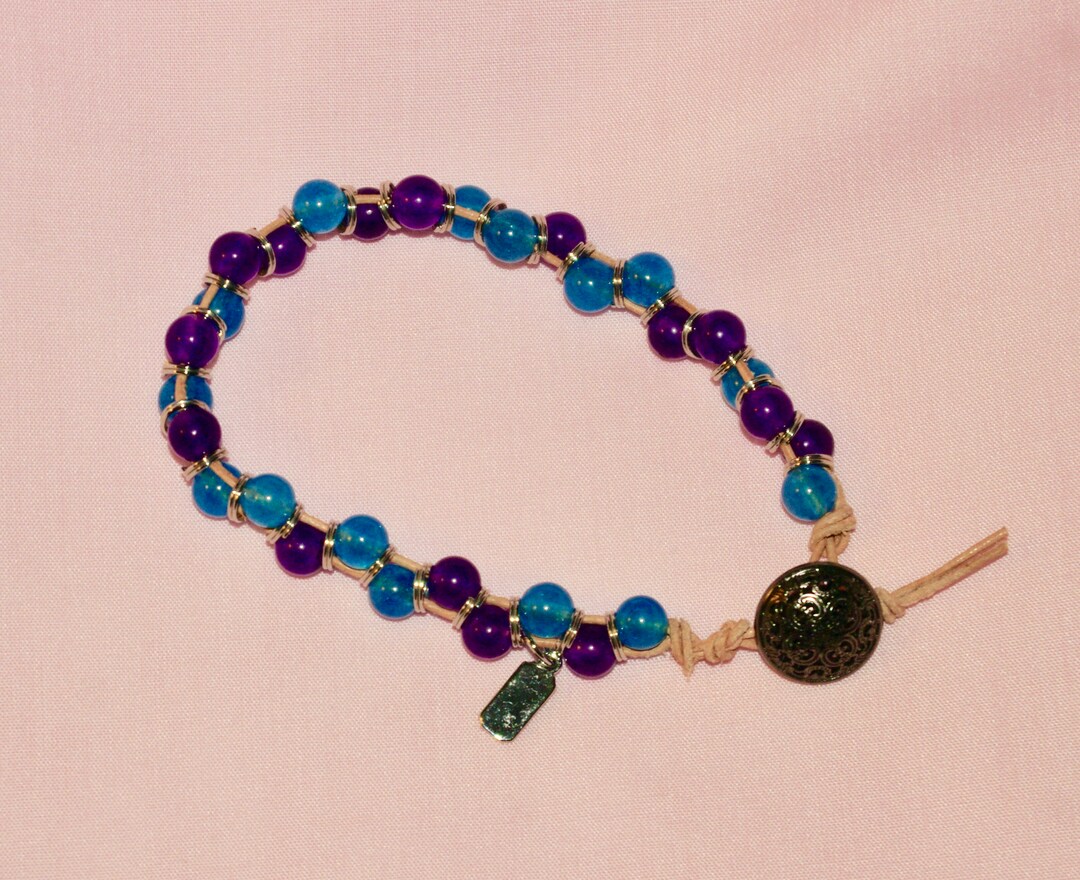 Turquoise/purple Quartzite - Etsy