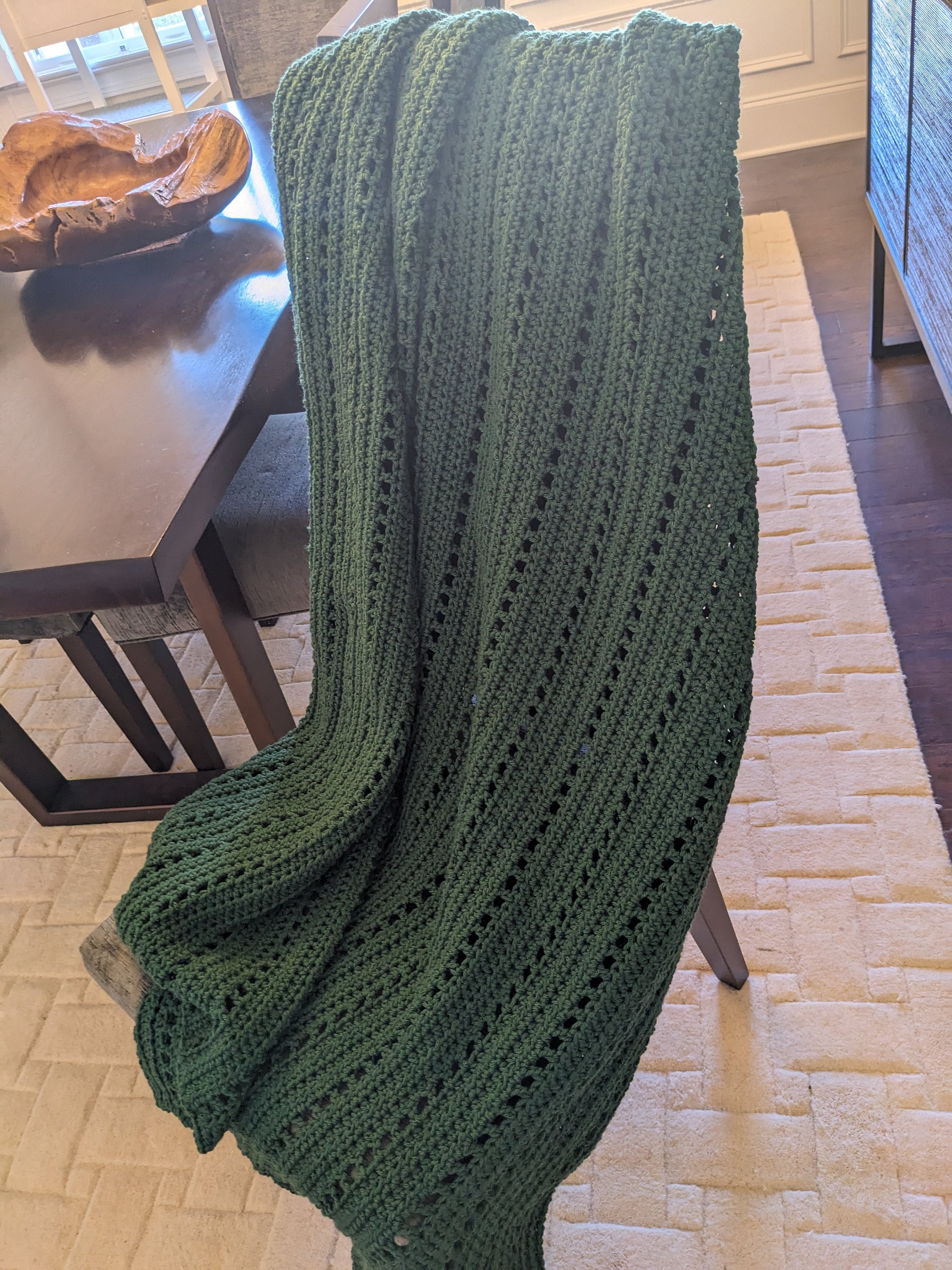 Forest Green Throw, Forest Green Blanket, Hunter Green, Dark Green ...