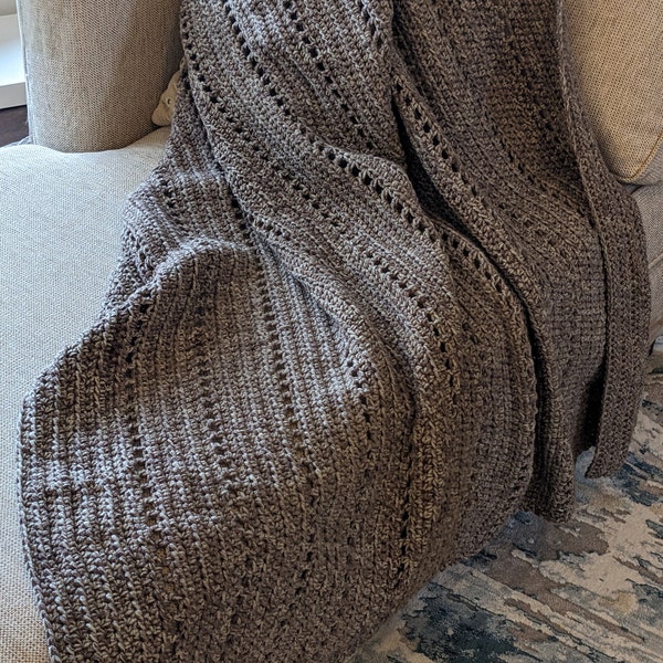 Brown Afghan - Etsy