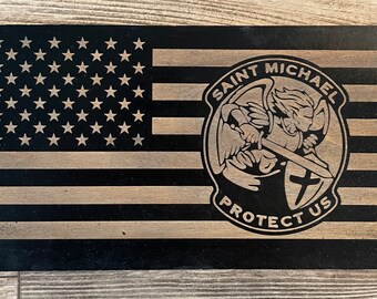Saint Michael Flag - Etsy