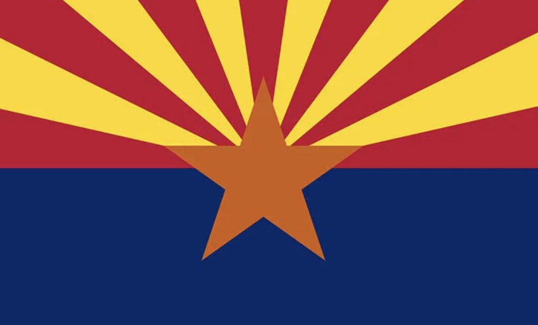 Arizona Wood Sign, American Flag, Arizona State Flag, Wood Flag ...