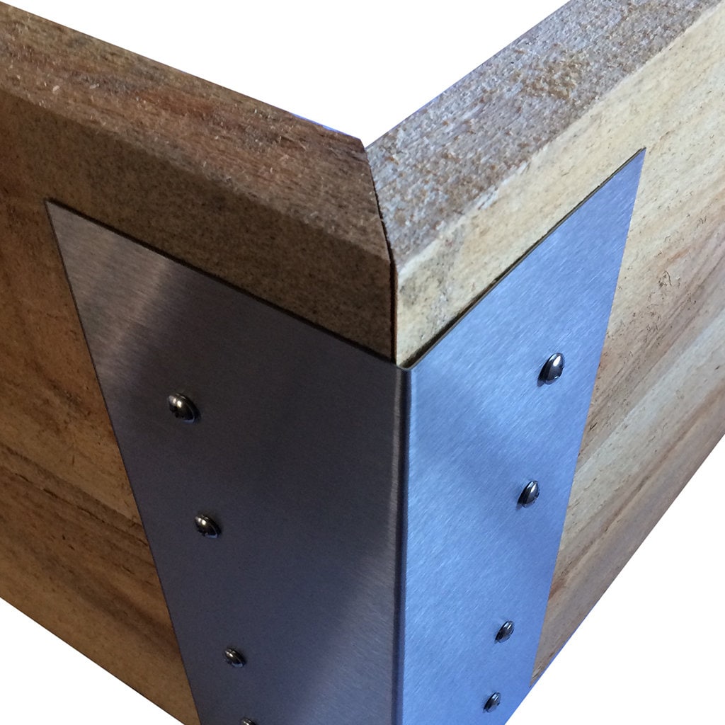 Inside Corner Support Brackets Custom Length Stainless Steel - Etsy