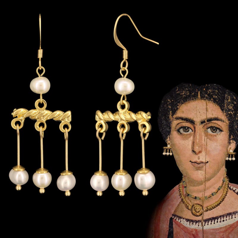 Roman Earrings - Etsy