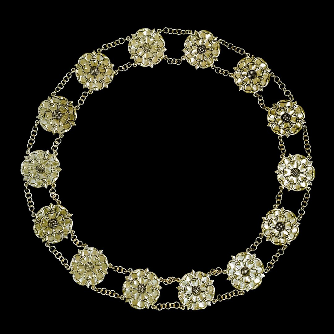 Tudor Rose Link Livery Collar - Etsy