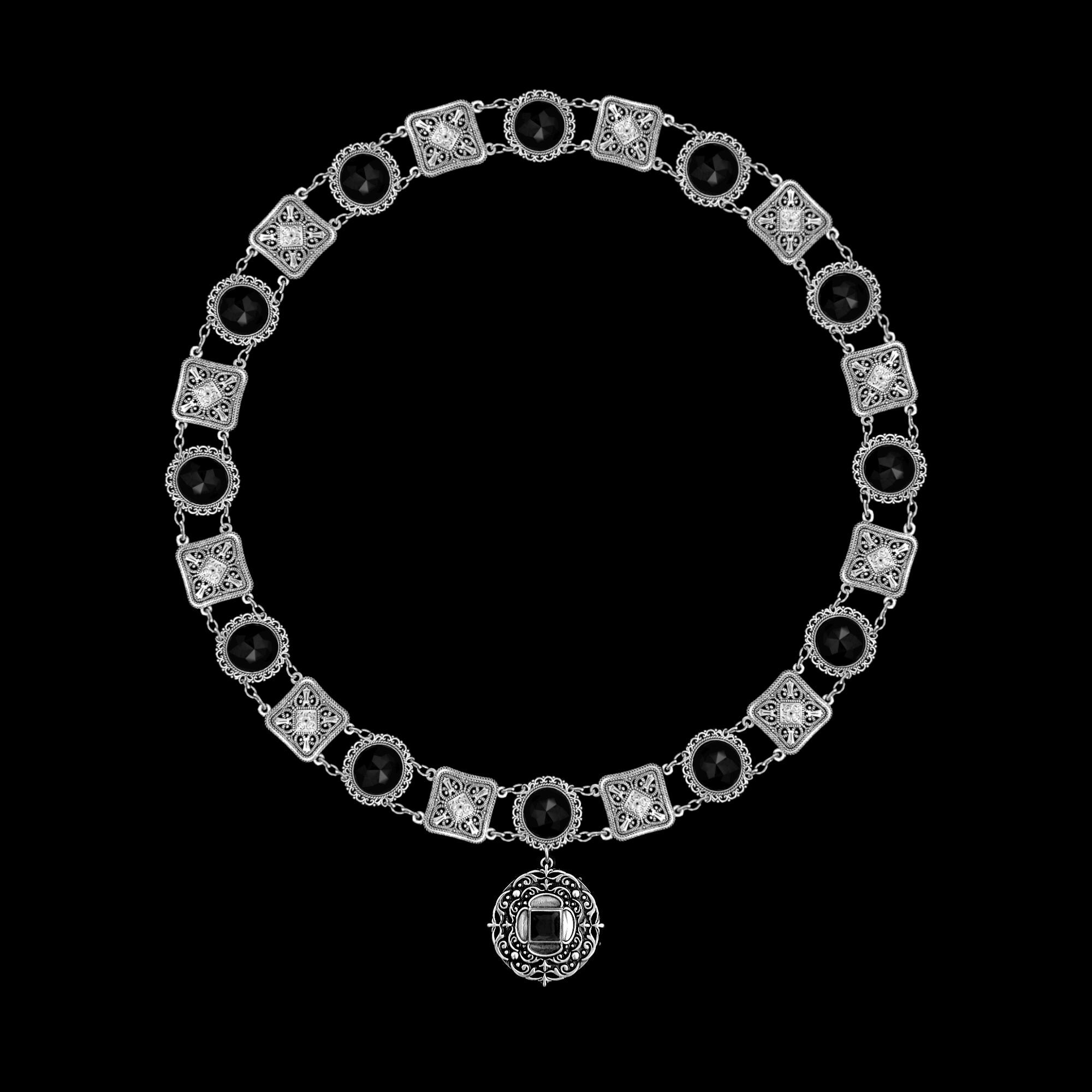 Lightweight Tudor Livery Collar With Pendant - Etsy