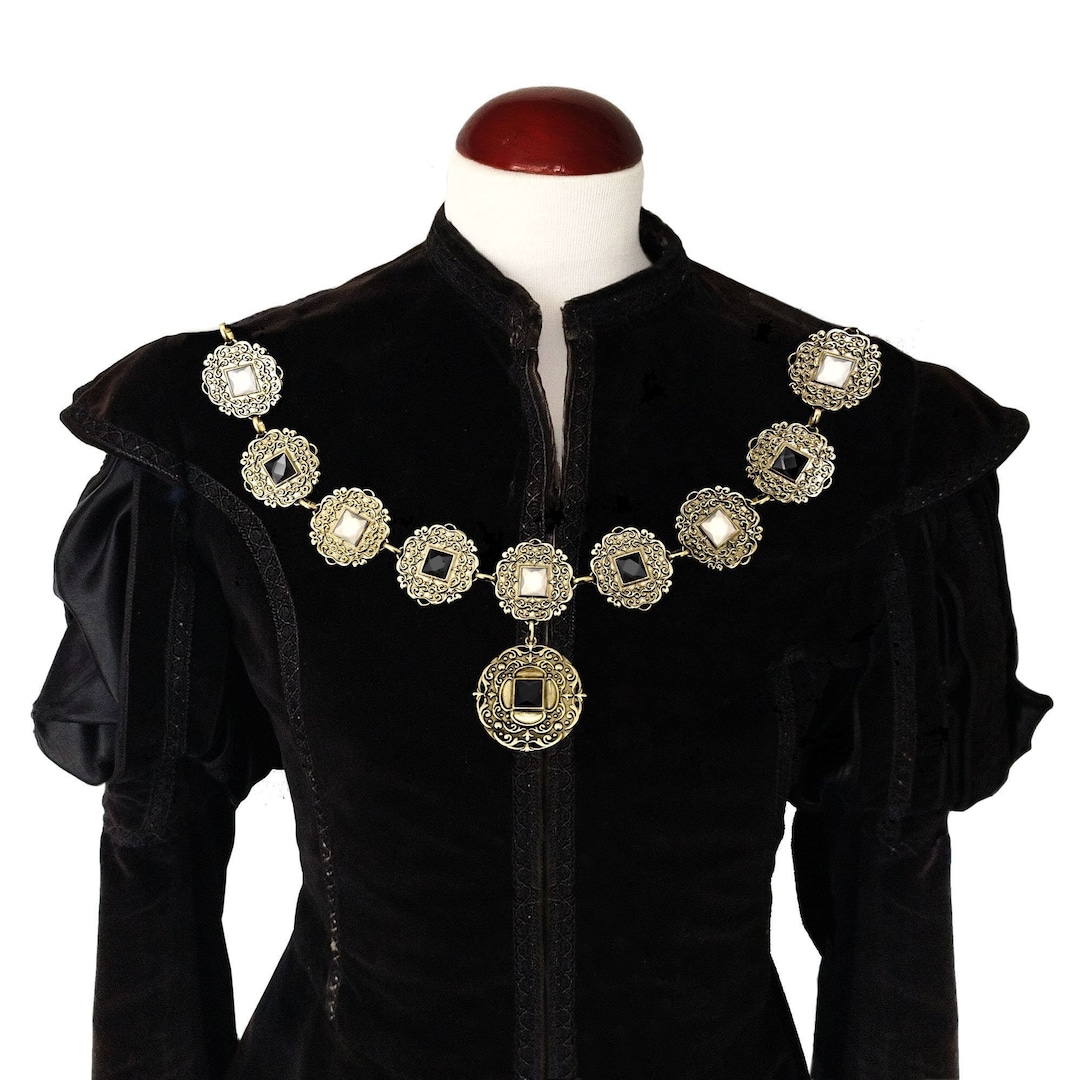 Heavy Chain of Office Renaissance, Livery Collar for Men, Chain of ...