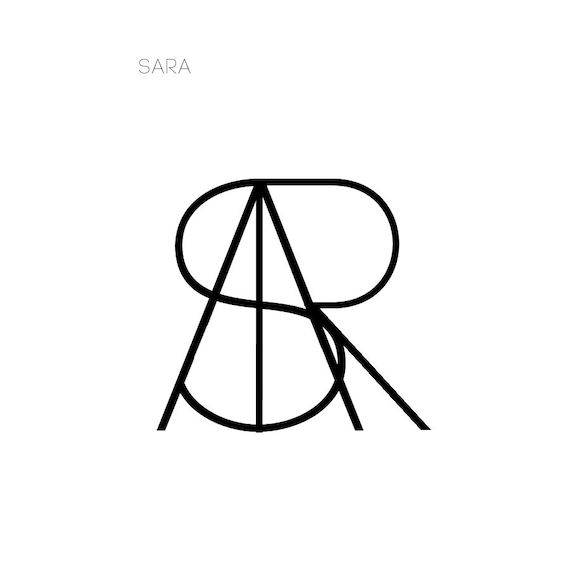 Sara Name Logo