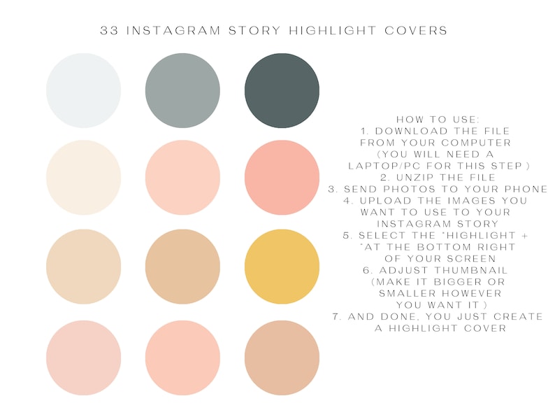 33 Solid Instagram Highlight Cover | Highlight Cover | Social Media ...