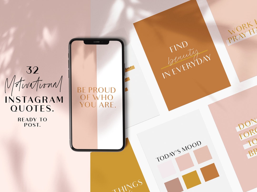 Motivational Instagram Quotes Color Palette Instagram Design Instagram ...