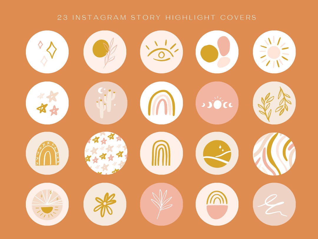 Instagram Highlight Cover | Highlight Cover Icons | Social Media Icons ...