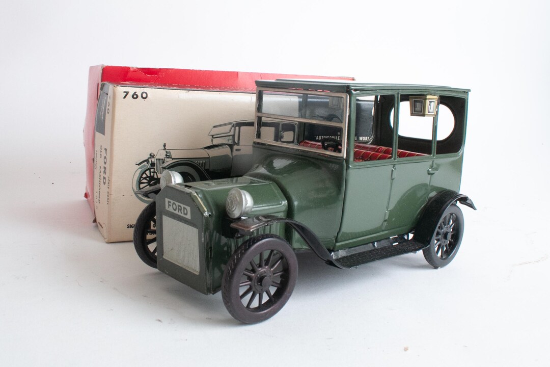 1915 Ford Old Fashioned Scale Model Series 760 With Original Box - Etsy