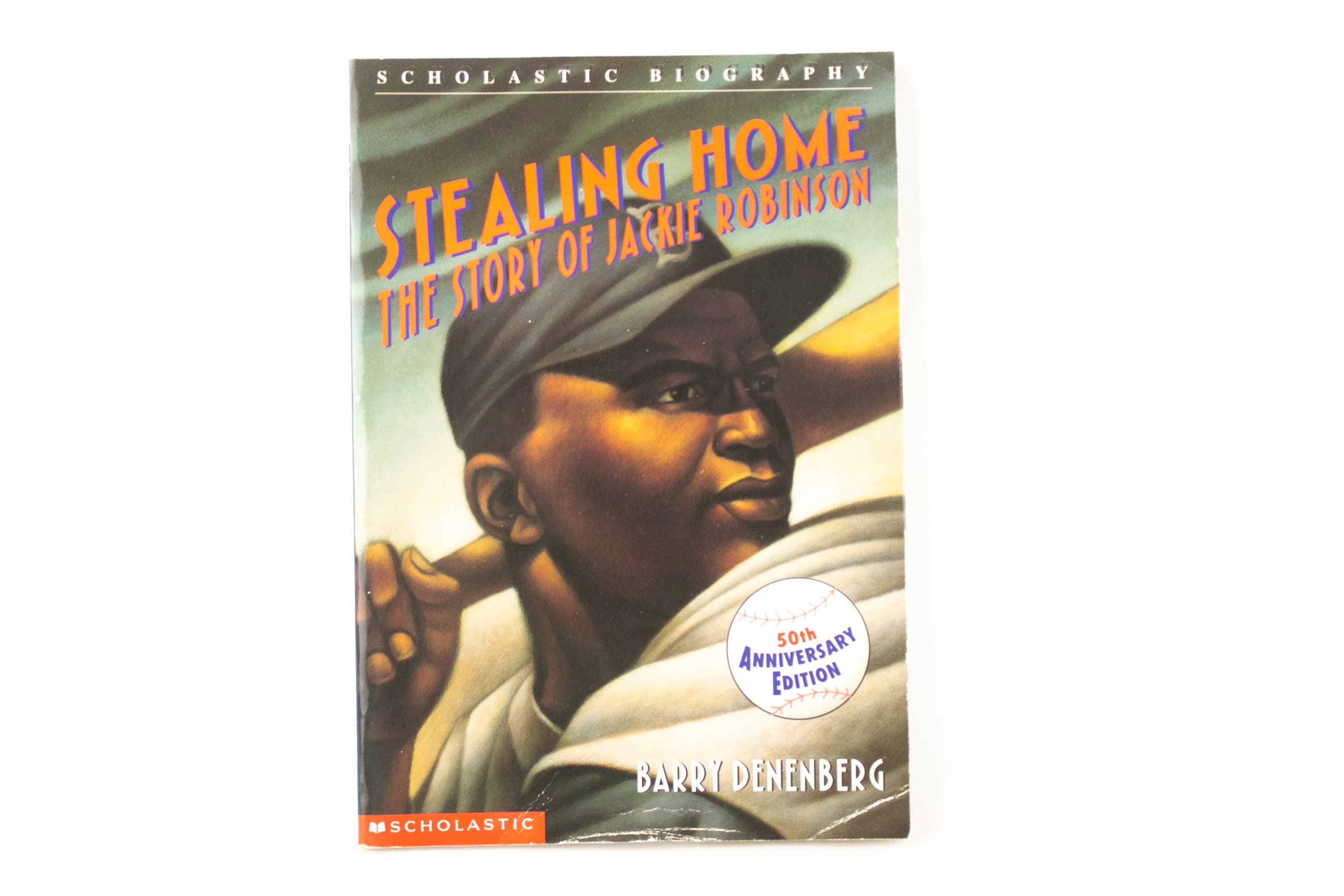 Jackie Robinson Stealing Home Poster
