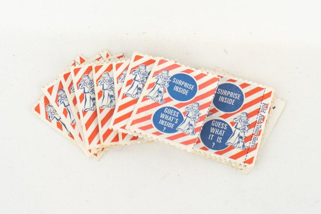 Vintage 1990s Cracker Jack Prize Set - Etsy