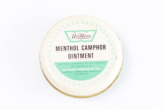 Vintage Watkins: Menthol Camphor Ointment used - Etsy