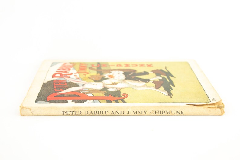 Peter Rabbit and Jimmy Chipmunk by Virginia Albert Printed - Etsy