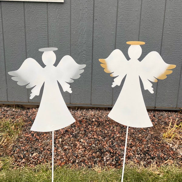 Outdoor Christmas Angel Decorations - Etsy