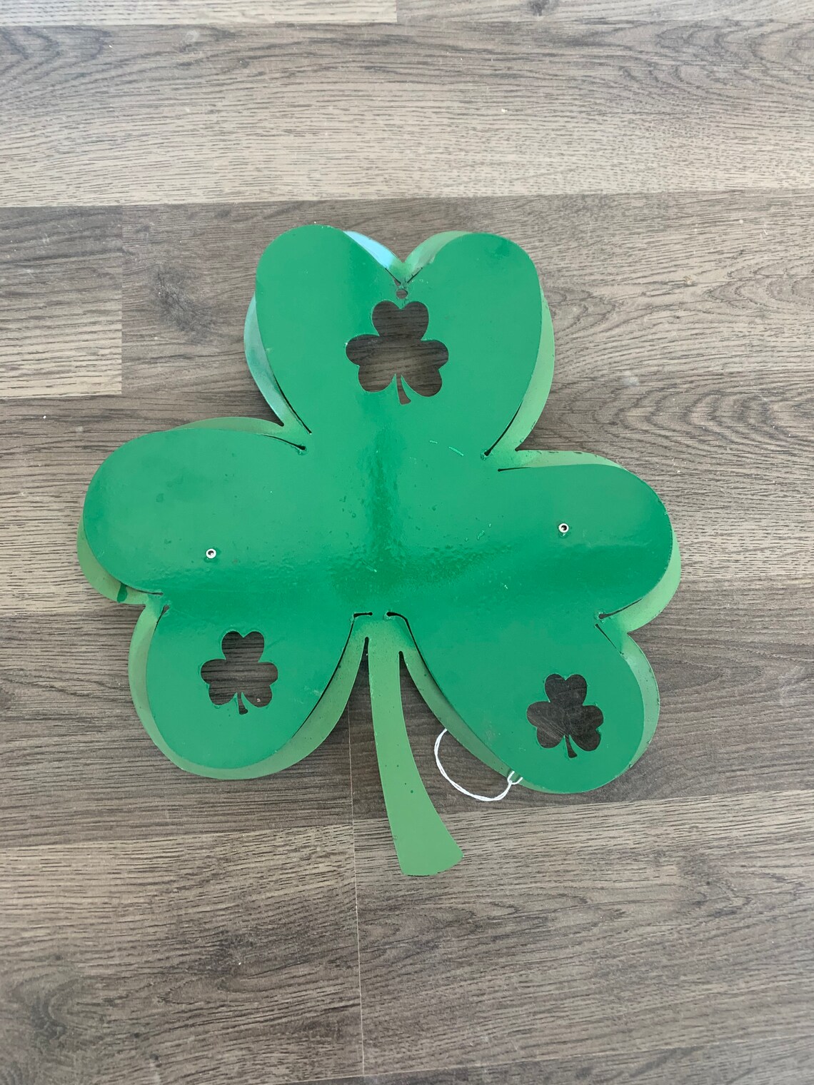 Metal Shamrock Welcome Sign | Etsy