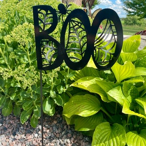 Small Metal Boo Sign - Etsy