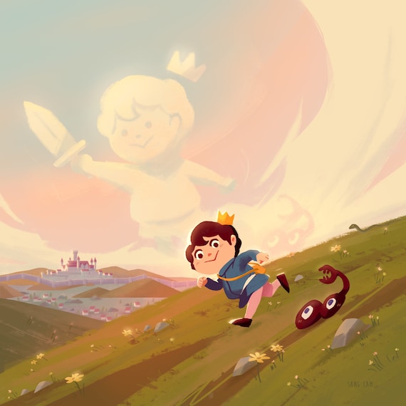 Ranking of Kings Ousama Ranking Fan Art Boji and Kage Fanart - Etsy UK