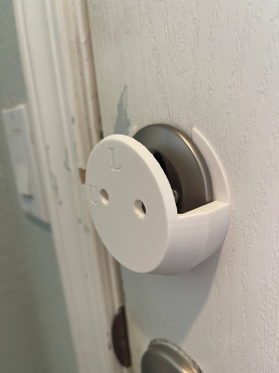 Child Proof / Pet Proof Deadbolt Cover - Multiple Colors! EASY INSTALL ...