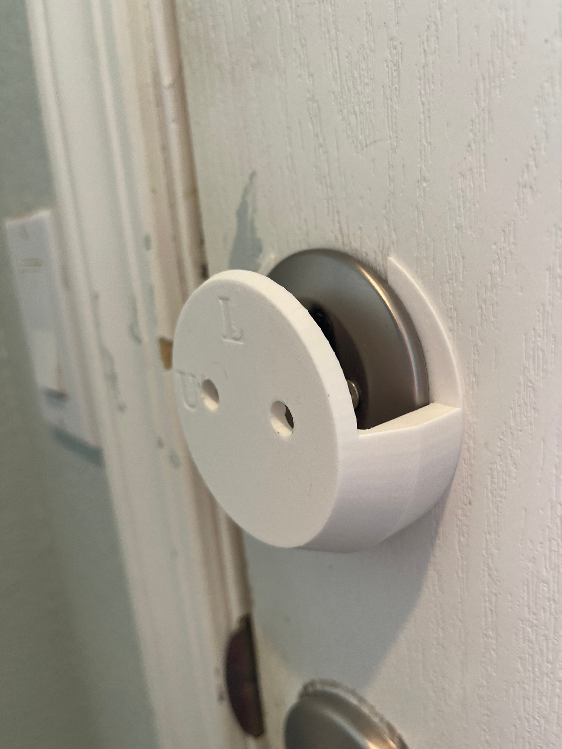 Child Proof / Pet Proof Deadbolt Cover - Multiple Colors! EASY INSTALL ...