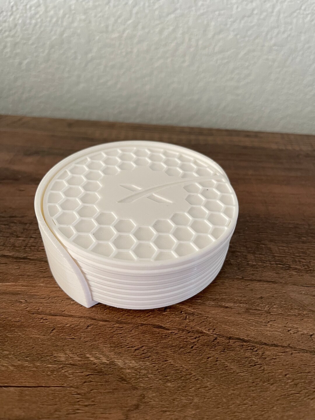 Spacex Coasters With Holder - Etsy