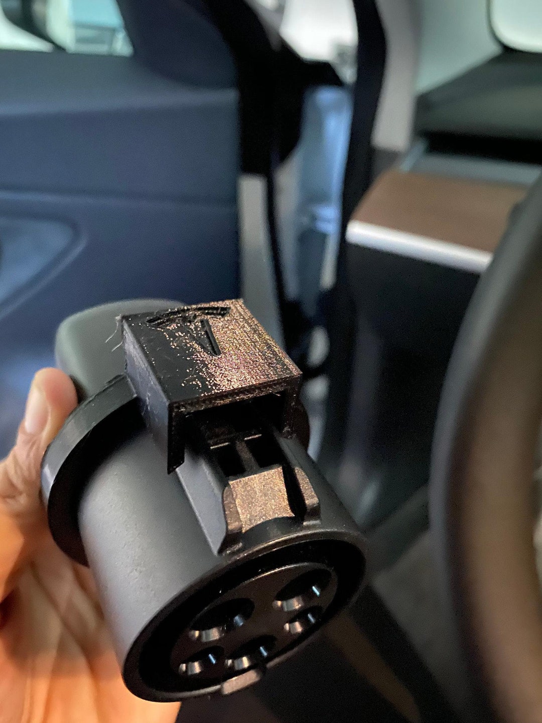 Tesla Charger Lock - Tesla Model 3 or Model Y J1772 Charging Adapter ...