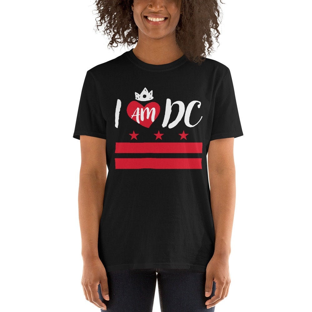 Washington DC 202 I Am DC I Love DC T-shirt for D.C. Natives and Lovers ...