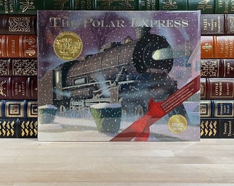 The Polar Express by Chris Van Allsburg - 1985 -book and Keepsake ...