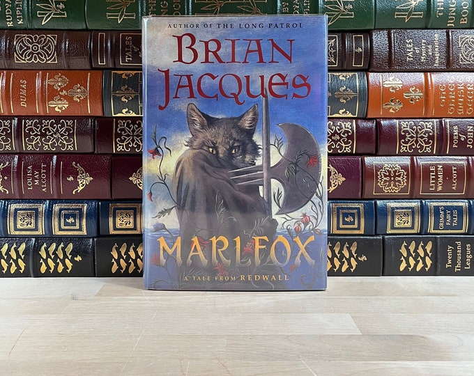 Signed, Marlfox, A Tale From Redwall by Brian Jacques, First Edition ...