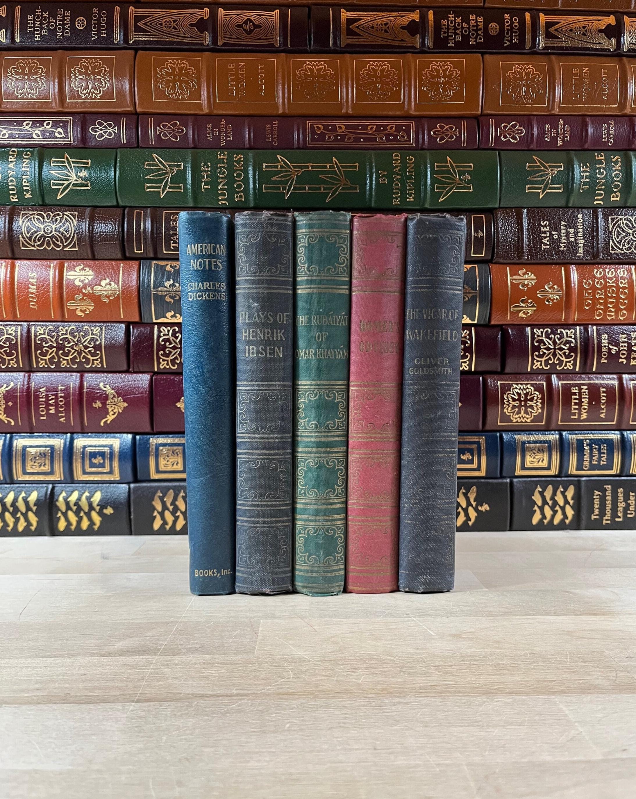 Classic Literature Novels, Early Art Type Editions by Books, Inc - Etsy