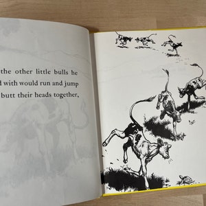The Story of Ferdinand the Bull by Munro Leaf, Illustrated by Robert ...