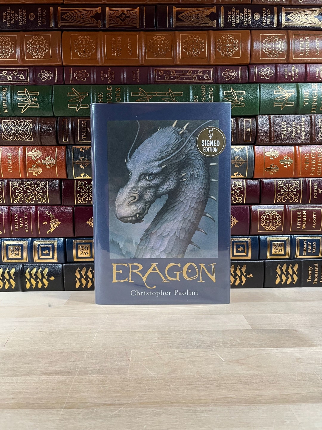 Signed, Eragon by Christopher Paolini, First Edition and First Printing ...