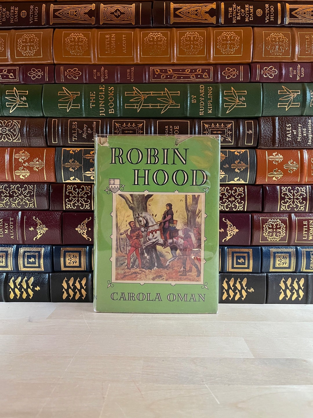 Robin Hood the Prince of Outlaws, Retold by Carola Oman, Illustrated by ...