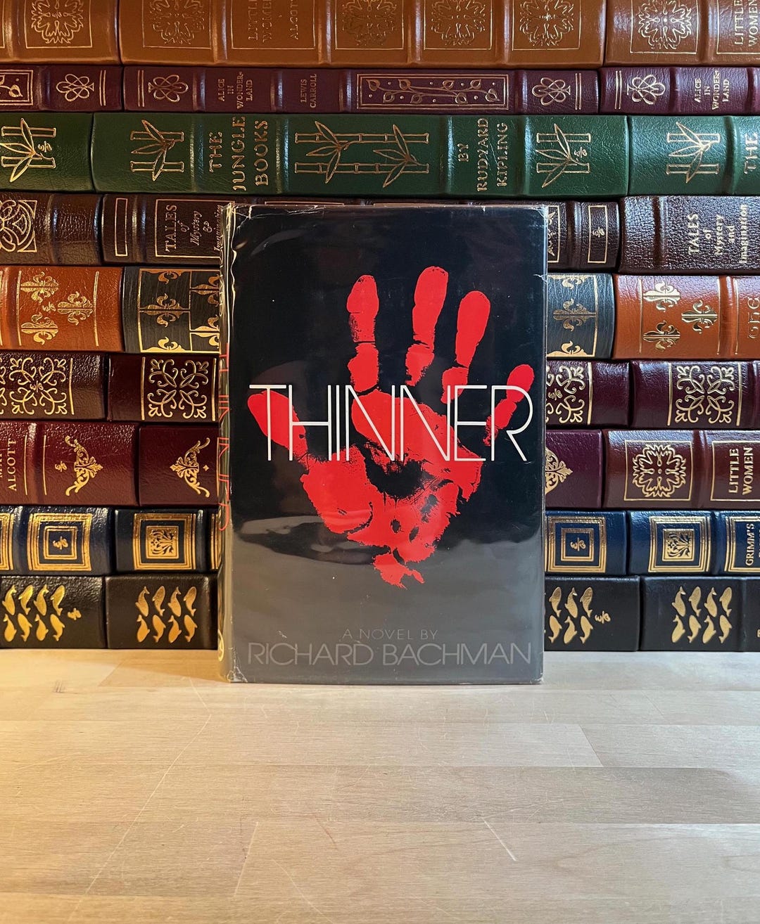 First Book Club Edition and First Printing of Thinner by Richard ...