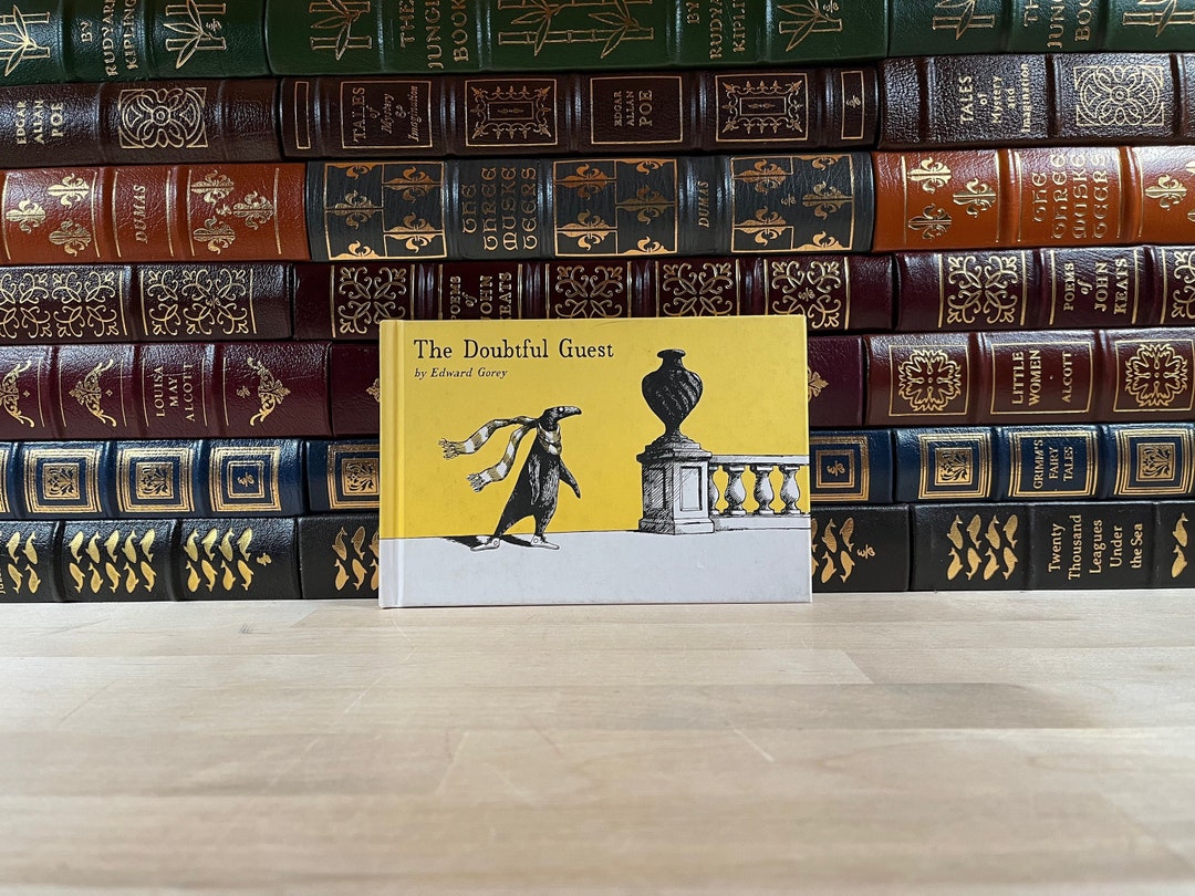 The Doubtful Guest by Edward Gorey, UK Reprint Edition - Etsy