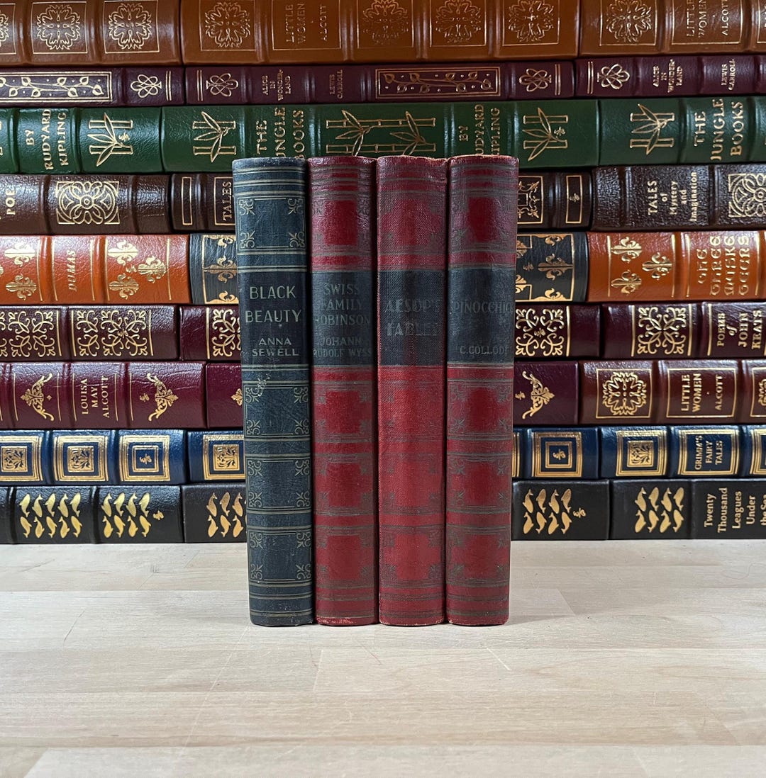 Classic Children's Novels, Early Art Type Editions by Books, Inc - Etsy