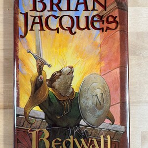 Redwall by Brian Jacques, First Edition and Second Printing, First Book ...