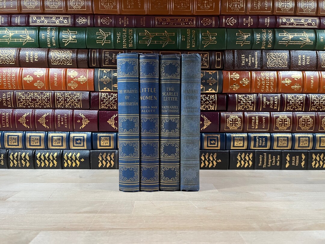Four Classic Novels, Early Art Type Editions by Books, Inc, Omar ...