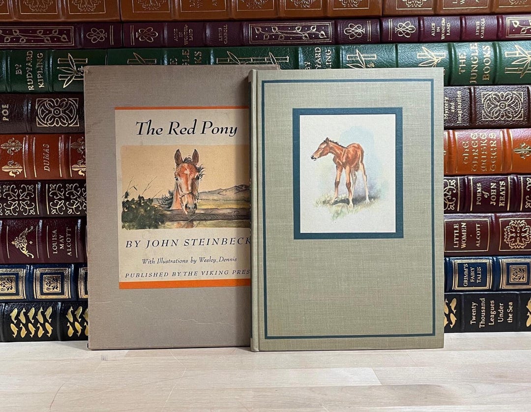 The Red Pony by John Steinbeck: First Edition Facsimile With Slipcase ...