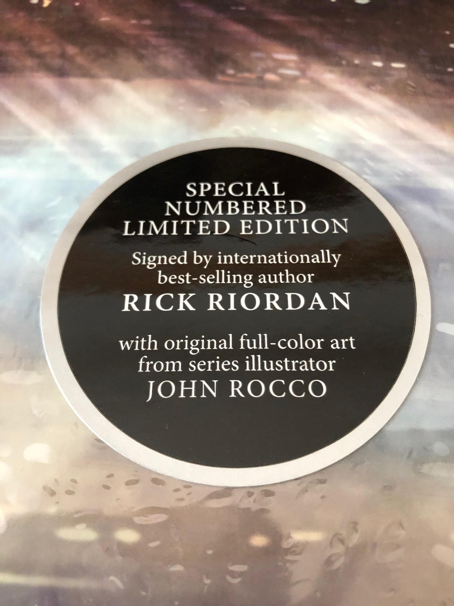 The Dark Prophecy by Rick Riordan: Signed, Numbered Edition - Etsy