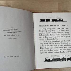 The Little Engine That Could by Watty Piper, First Edition Early ...